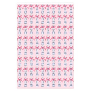 Hand Drawn Casa Azul Wrapping Paper, Girly Prink Gift Wrapping, Tequila ...