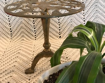 Brass plant stand | Etsy