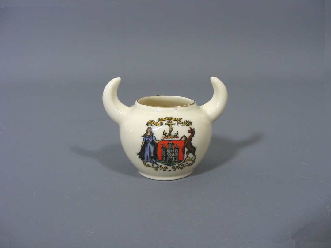 Arcadian Crested China, Antique Crested China, Phoenician Vase, Crested ...