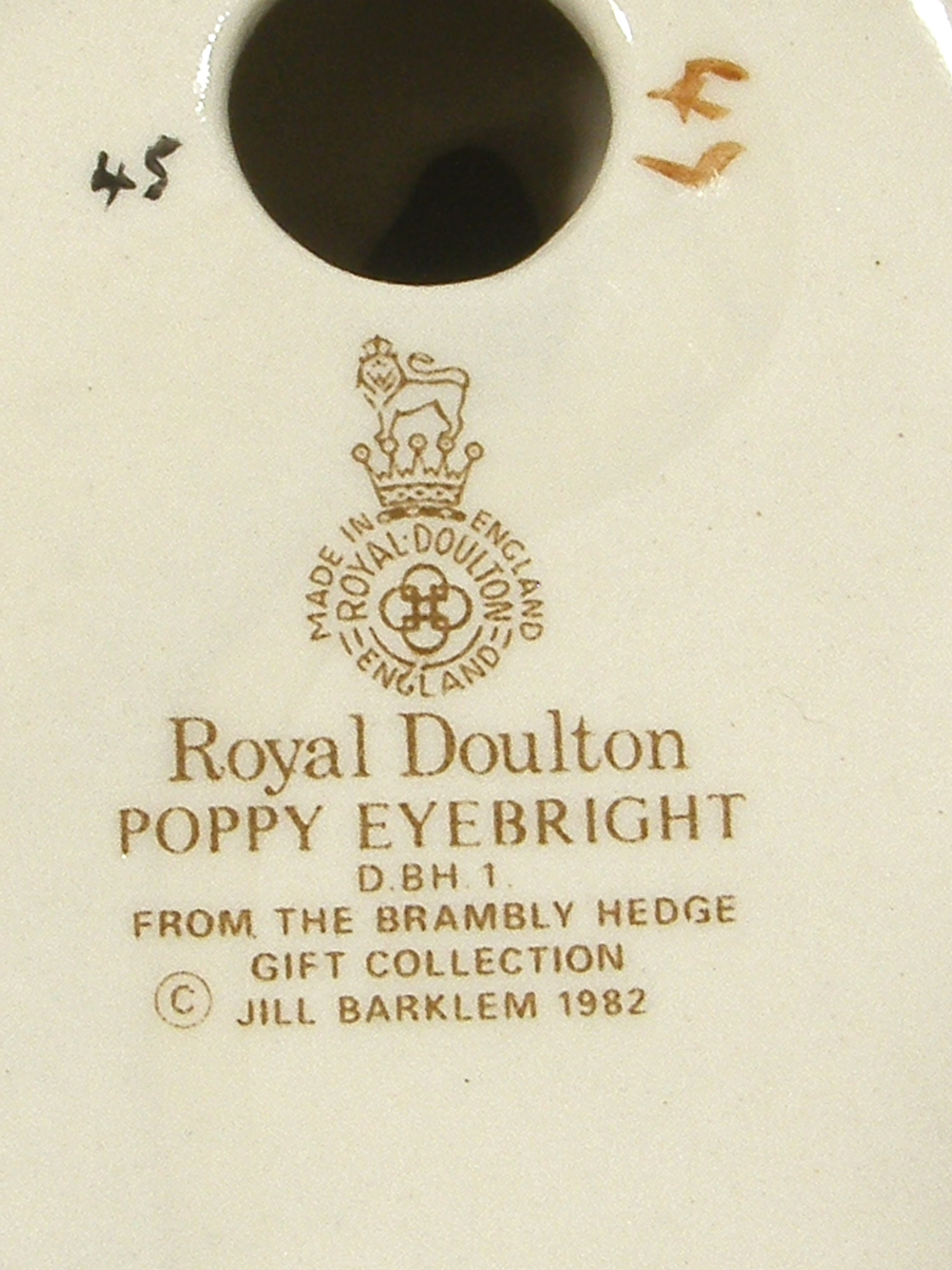 Poppy Eyebright Brambly Hedge Figurine Vintage Royal Doulton - Etsy UK