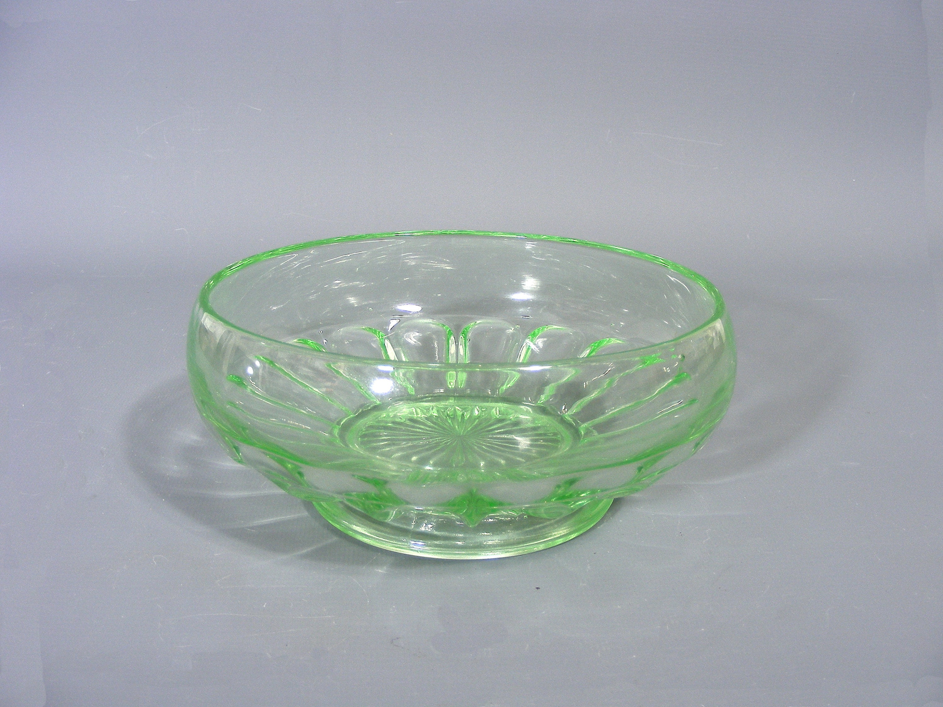 Uranium Glass Bowl