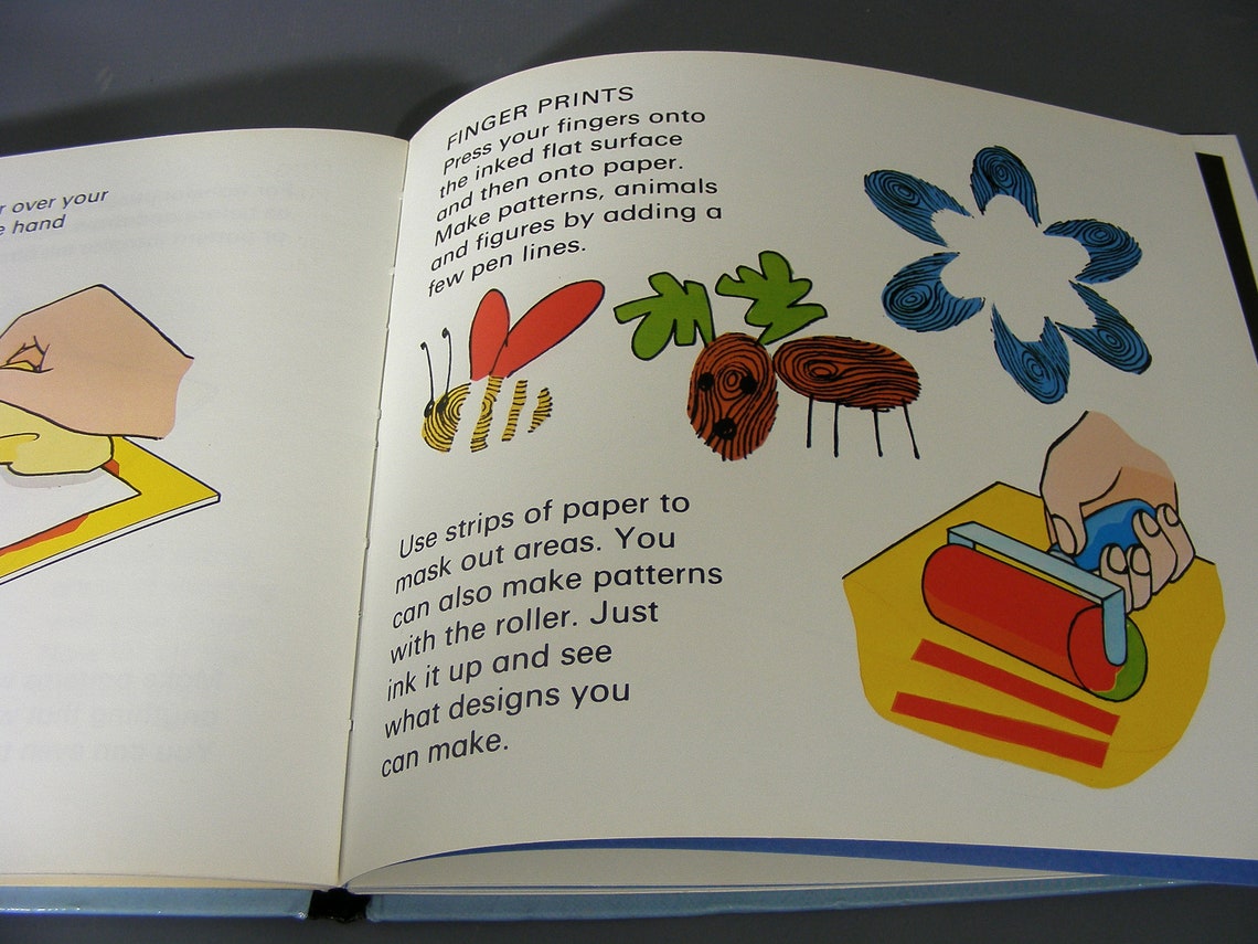 Tony Hart Art & Craft Vintage Child's Book Craft - Etsy UK