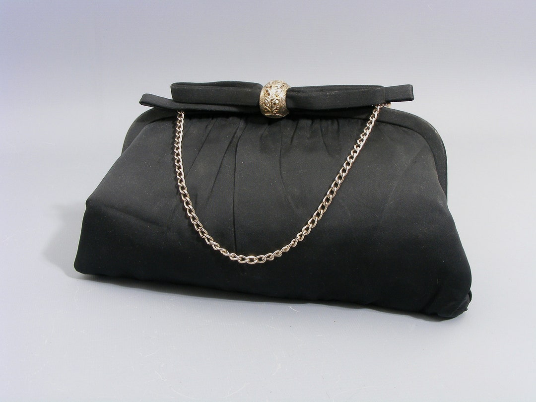 Vintage After Five 1950's Handbag, Vintage Evening Bag, Vintage Handbag ...