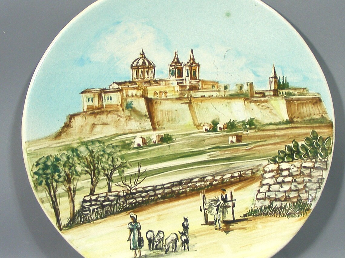 Vintage Wall Plate Malta Maltese Wall Plaque Decorative Wall - Etsy UK