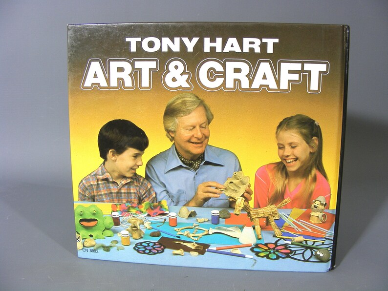 Tony Hart Art & Craft Vintage Child's Book Craft - Etsy UK