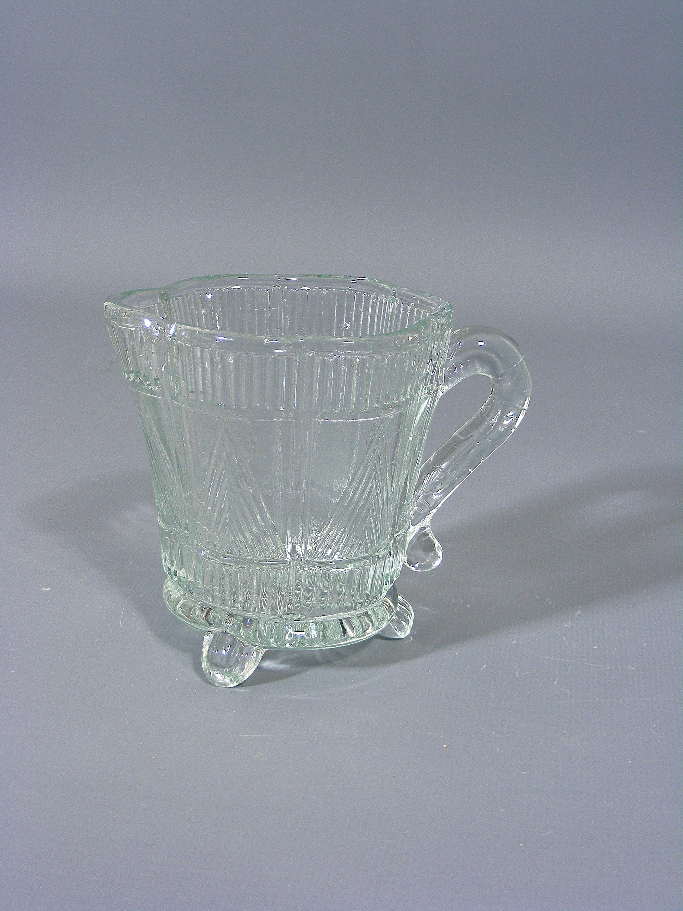 Sowerby Glass Milk Jug Small Cream Jug Pressed Glass Jug | Etsy