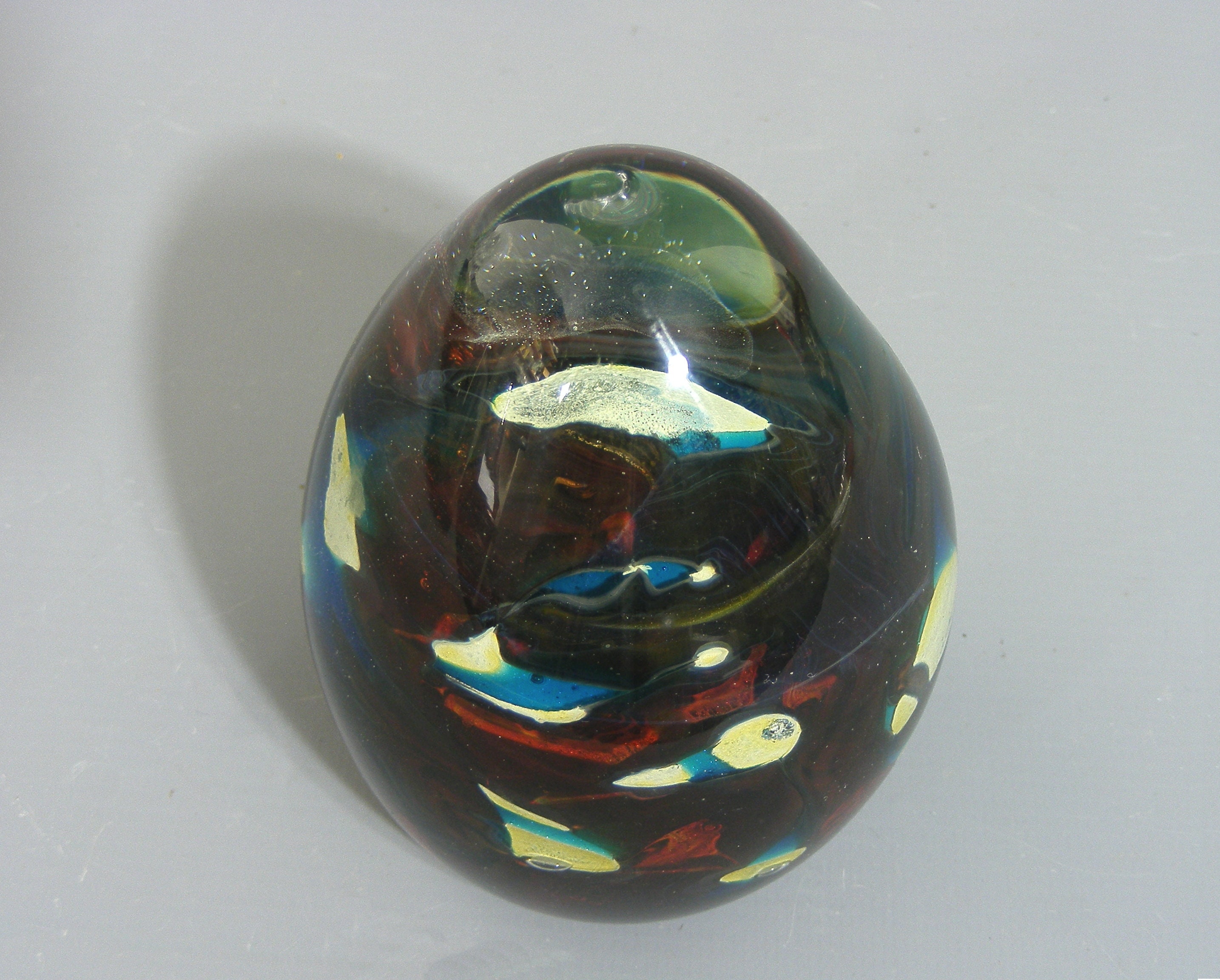 Vintage Mdina Paperweight Egg Paperweight Mdina Glass | Etsy UK