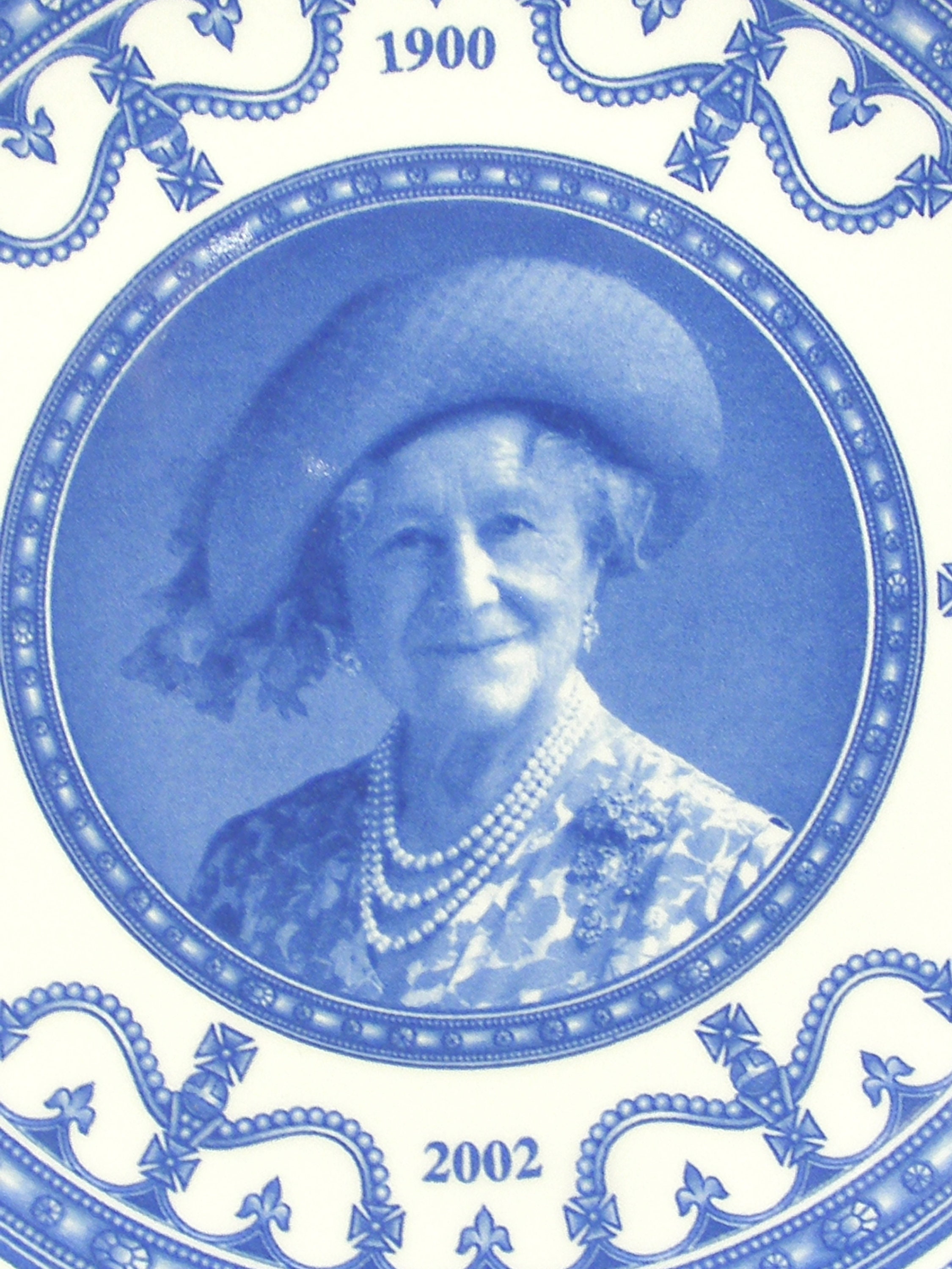 Wedgwood Queen Mother Commemorative Plate Boxed Wedgwood - Etsy