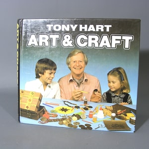 Tony Hart Art & Craft, Vintage Child's Book, Craft Activity Book, Kids ...
