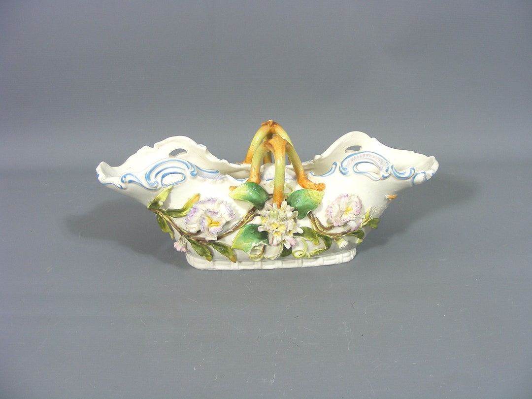 Antique French Depose Vase, Ceramic Planter, Jardinière, Indoor Planter ...