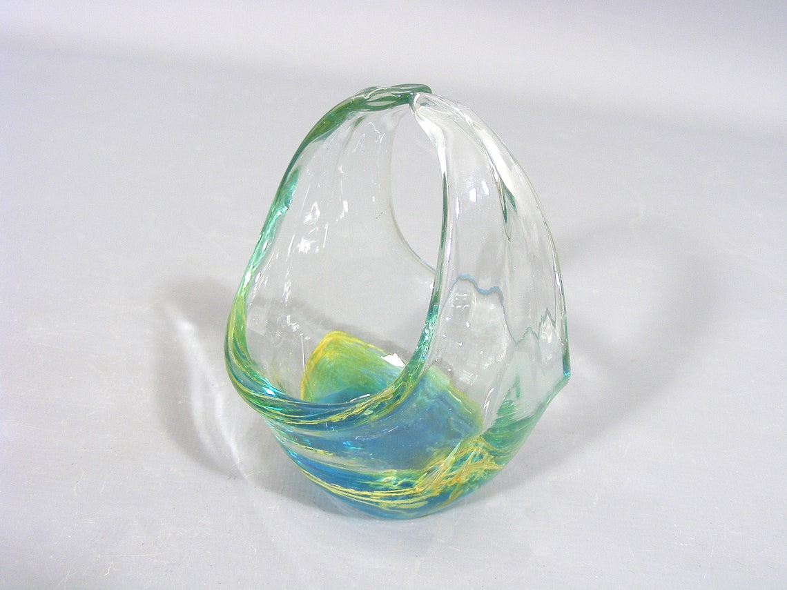 Vintage Mdina Art Glass Bowl Small Glass Bowl Maltese Glass | Etsy UK