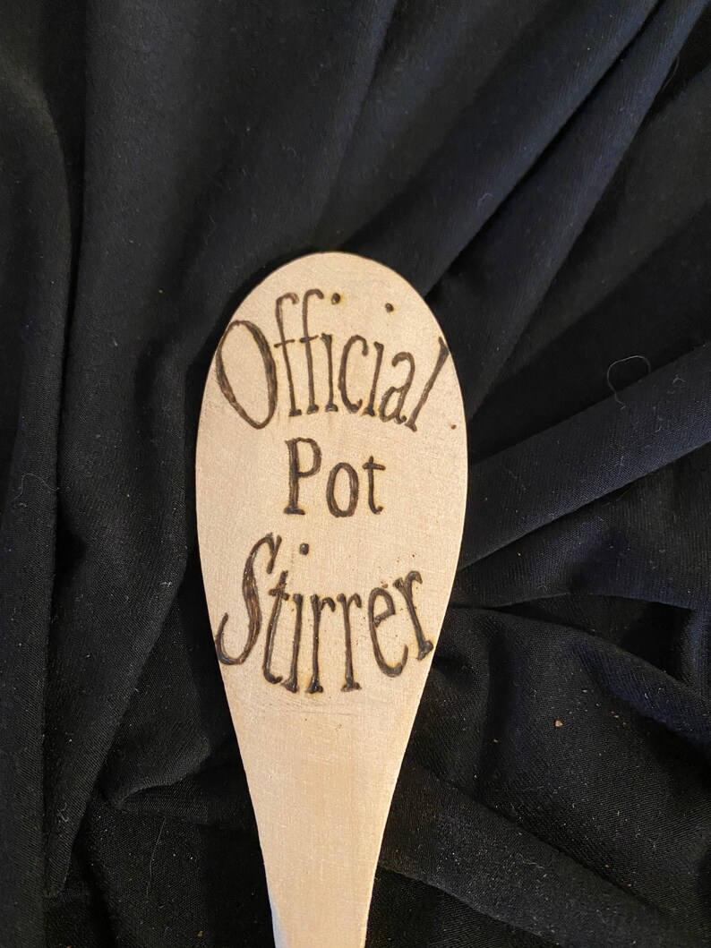 Official Pot Stirrer Wooden Spoon - Etsy