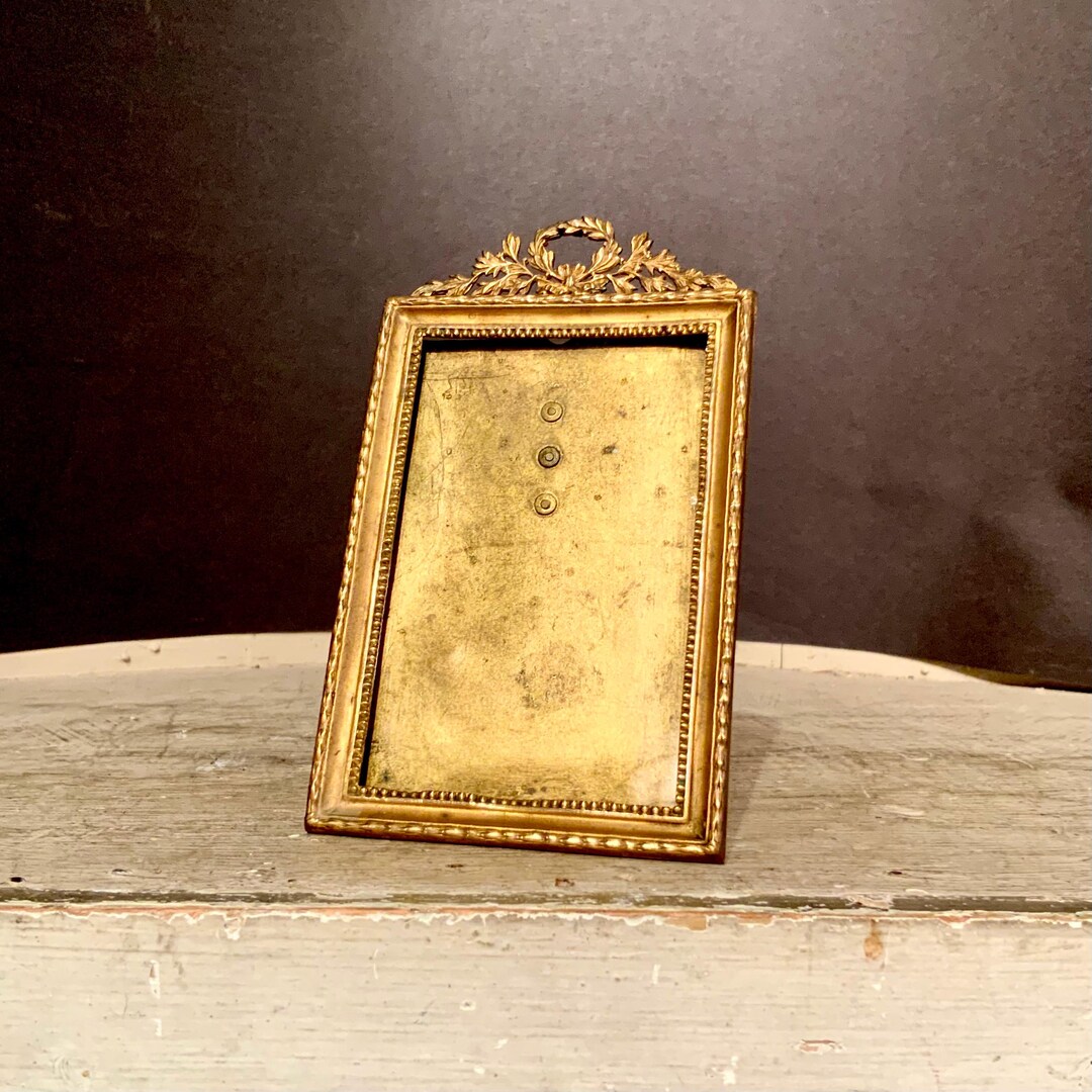 Antique Miniature Frame, Bronze Rectangular Mini Frame, Ca: 1920s. - Etsy