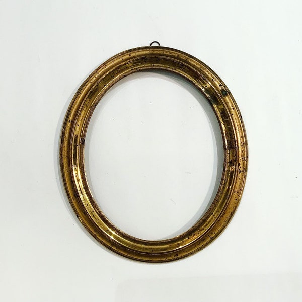 Antique Gold Oval Frame - Etsy