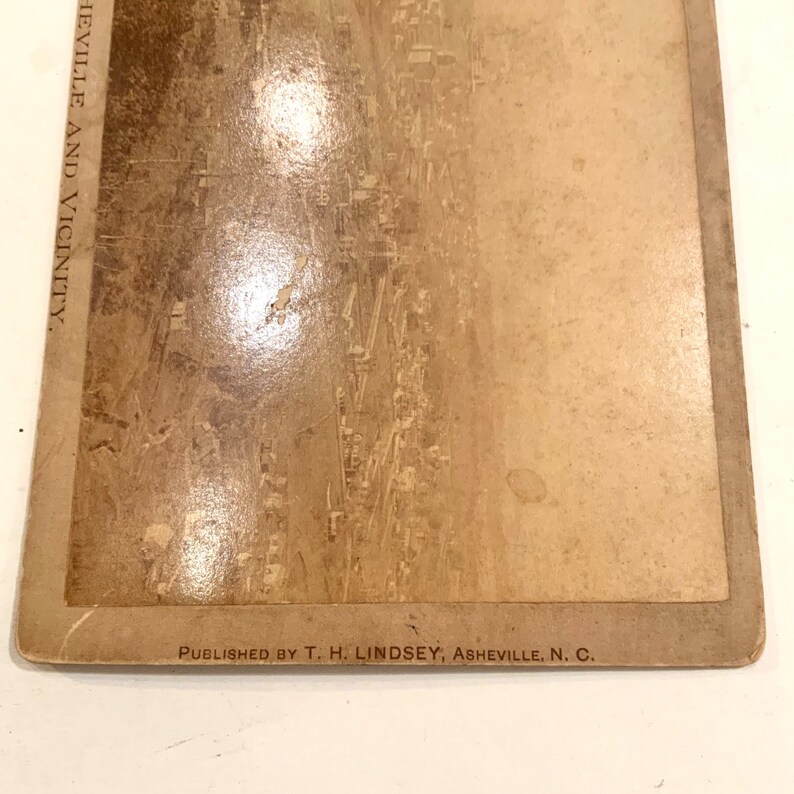 Asheville North Carolina Boudoir Card by T. H. Lindsey. Ca: - Etsy