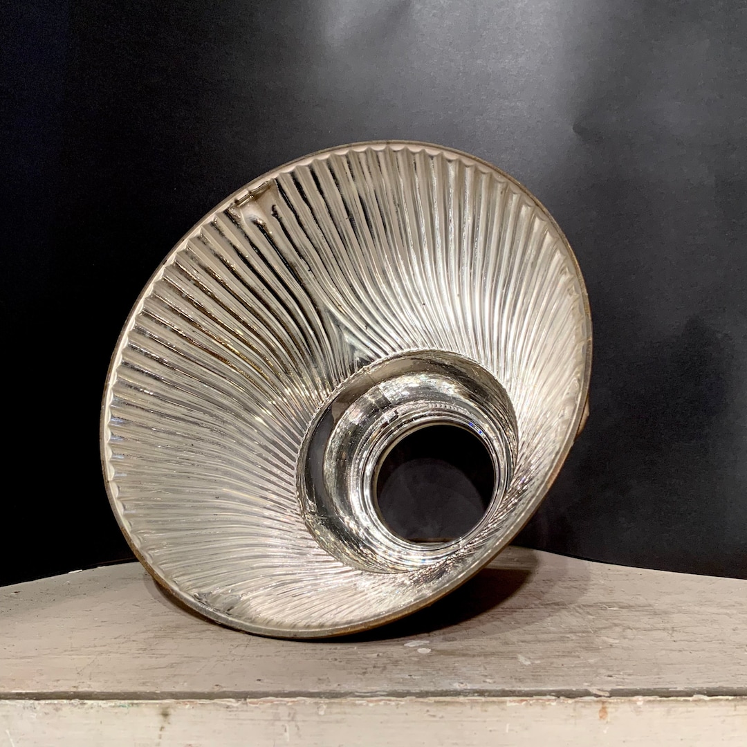 Mercury Glass Shade, Rare X-ray Lamp Shade, French, Ca: 1900. - Etsy