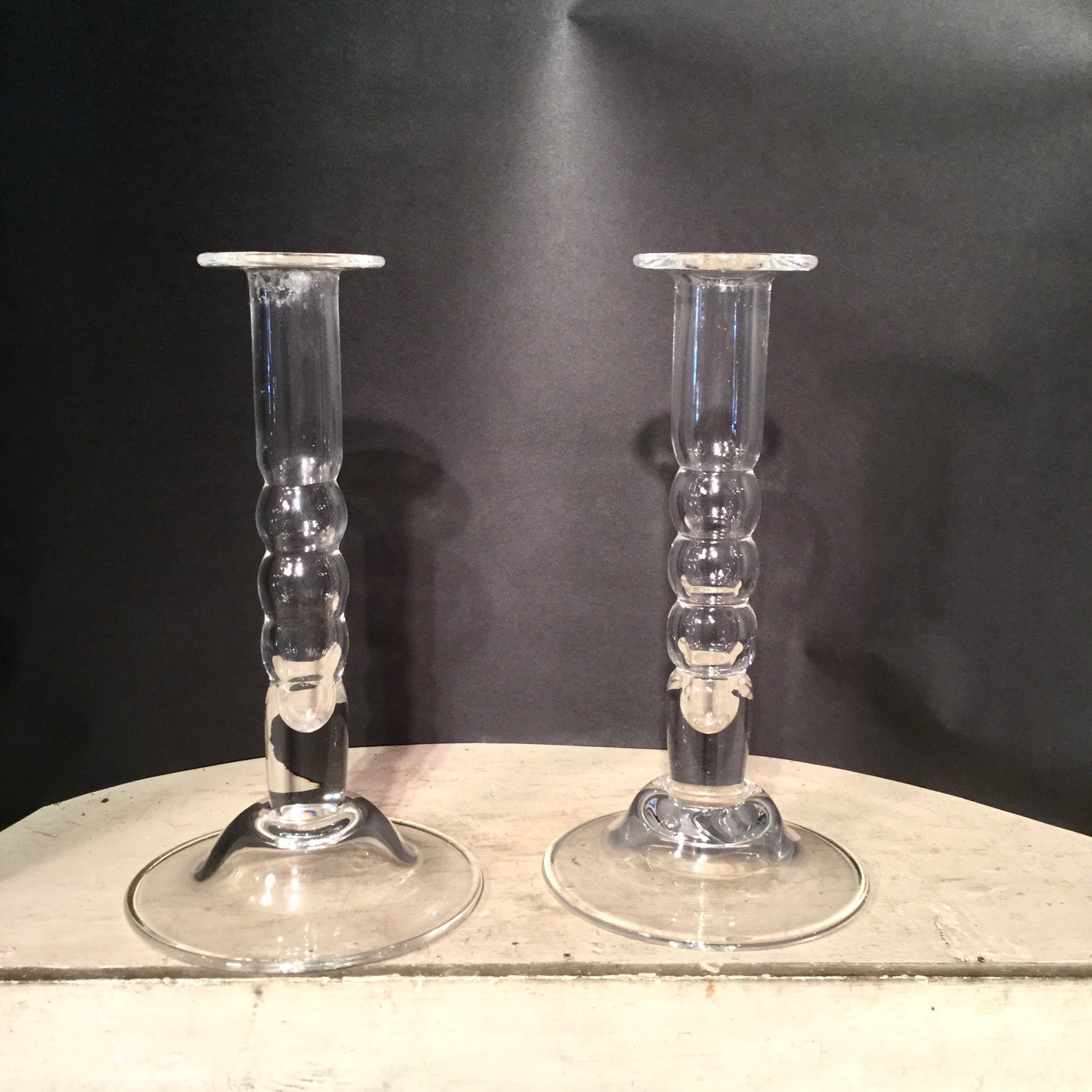 Steuben Candlesticks Colonial Candlesticks Designed by | Etsy