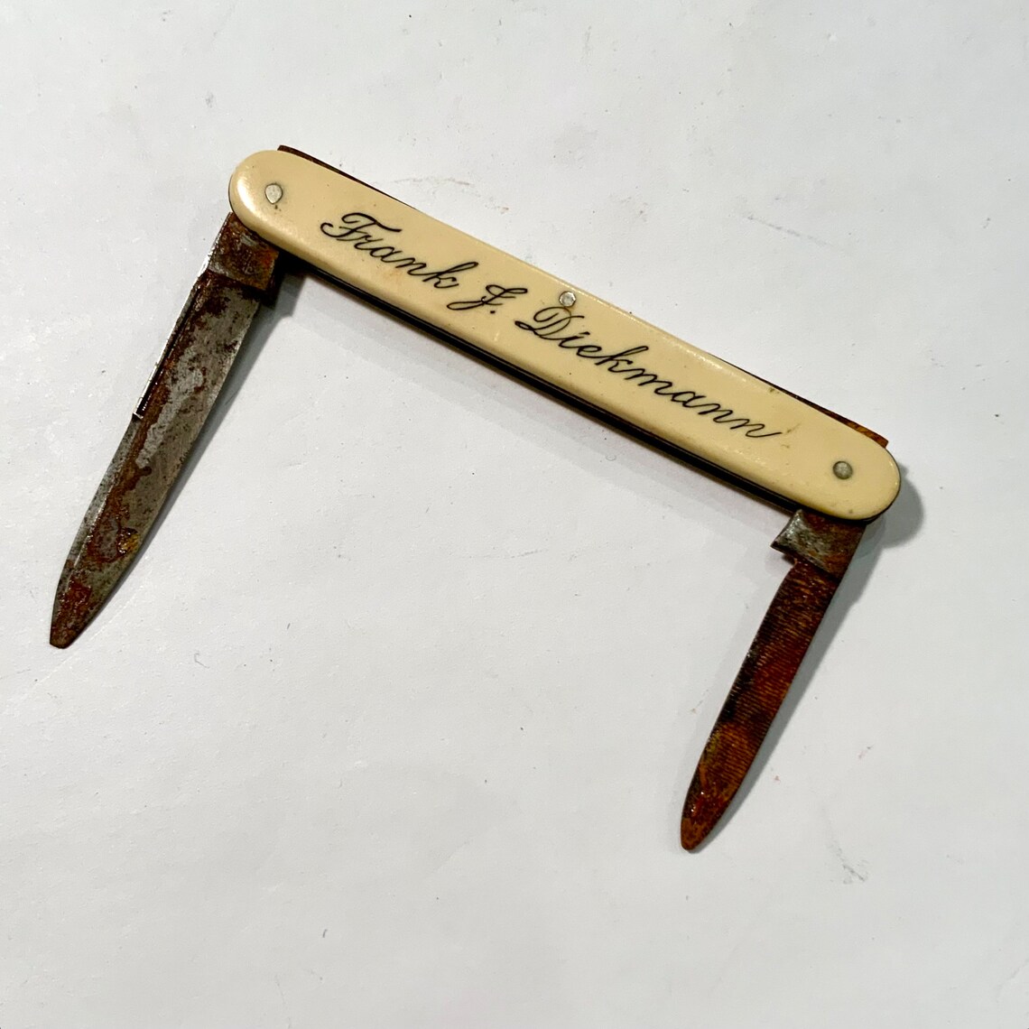 Antique Celluloid Pocket Knife: St. Louis Advertising Pen Knife, 1920s ...