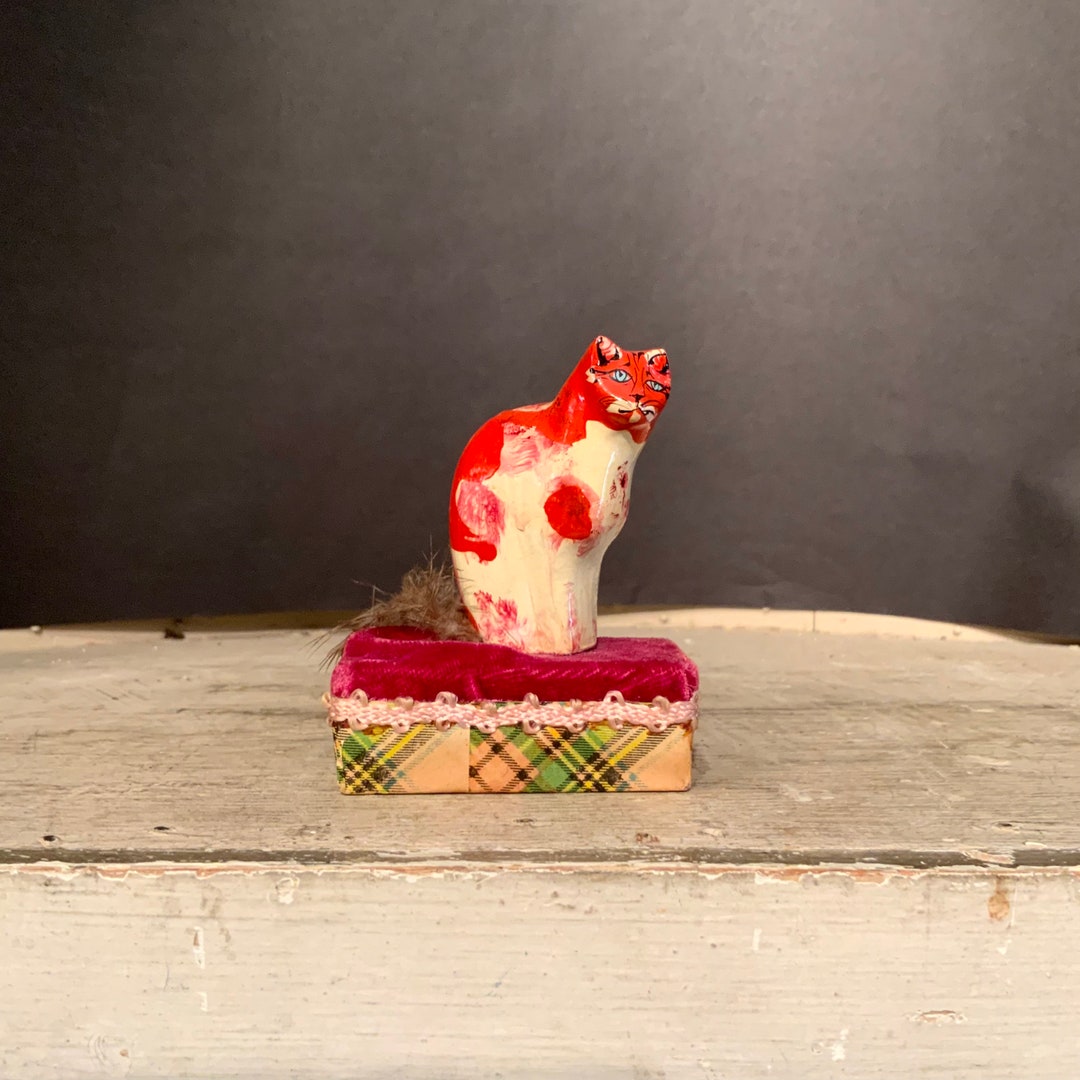 Rare Sam Smith Cat Toy Sculpture, “A Scotch Cat”, Ca: 1950s. - Etsy