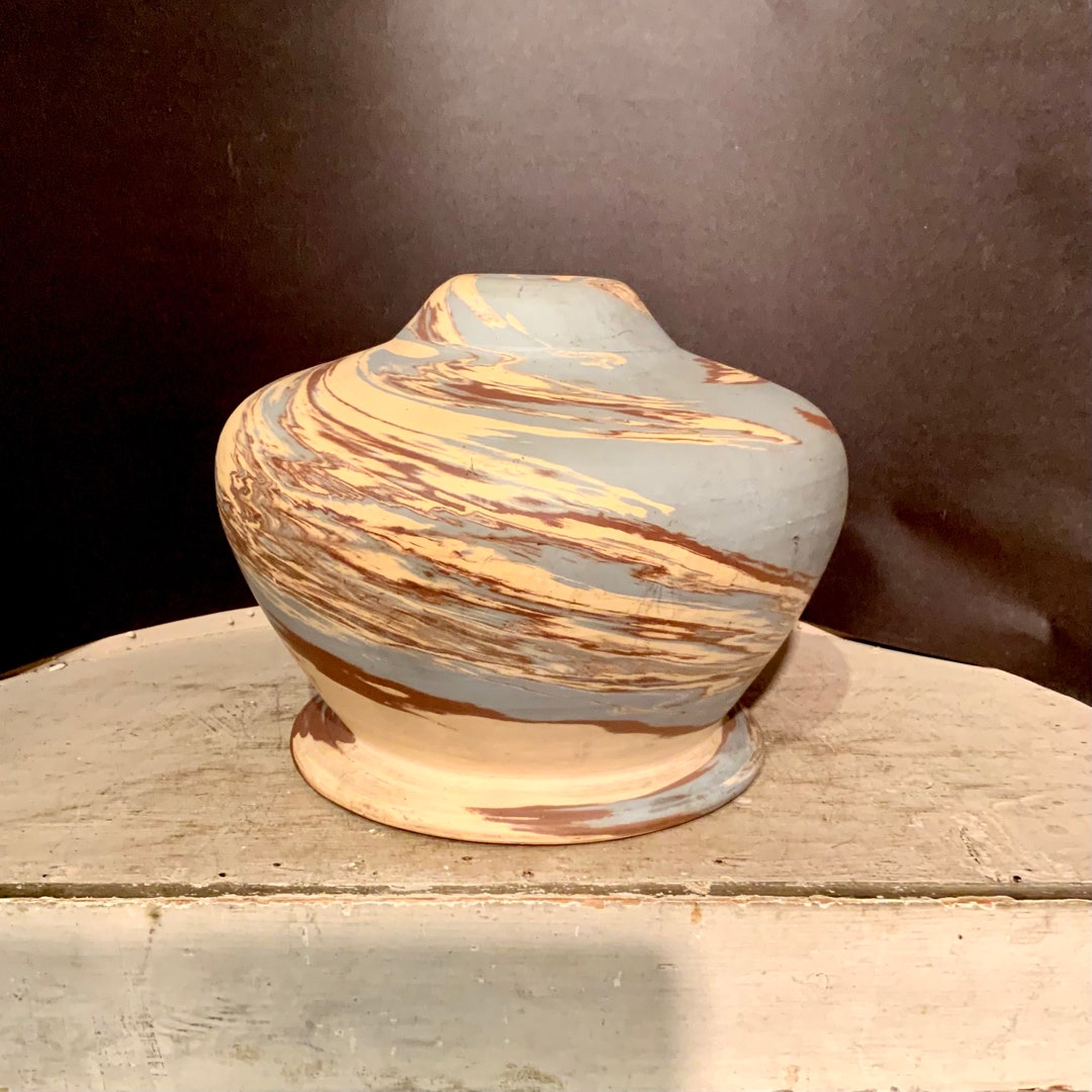 Vintage Niloak or Evans Mission Pottery Lamp Base, Never Used, Ca ...