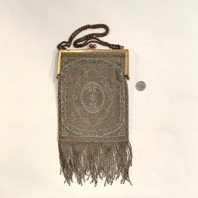 French Beaded Purse as Is - Etsy