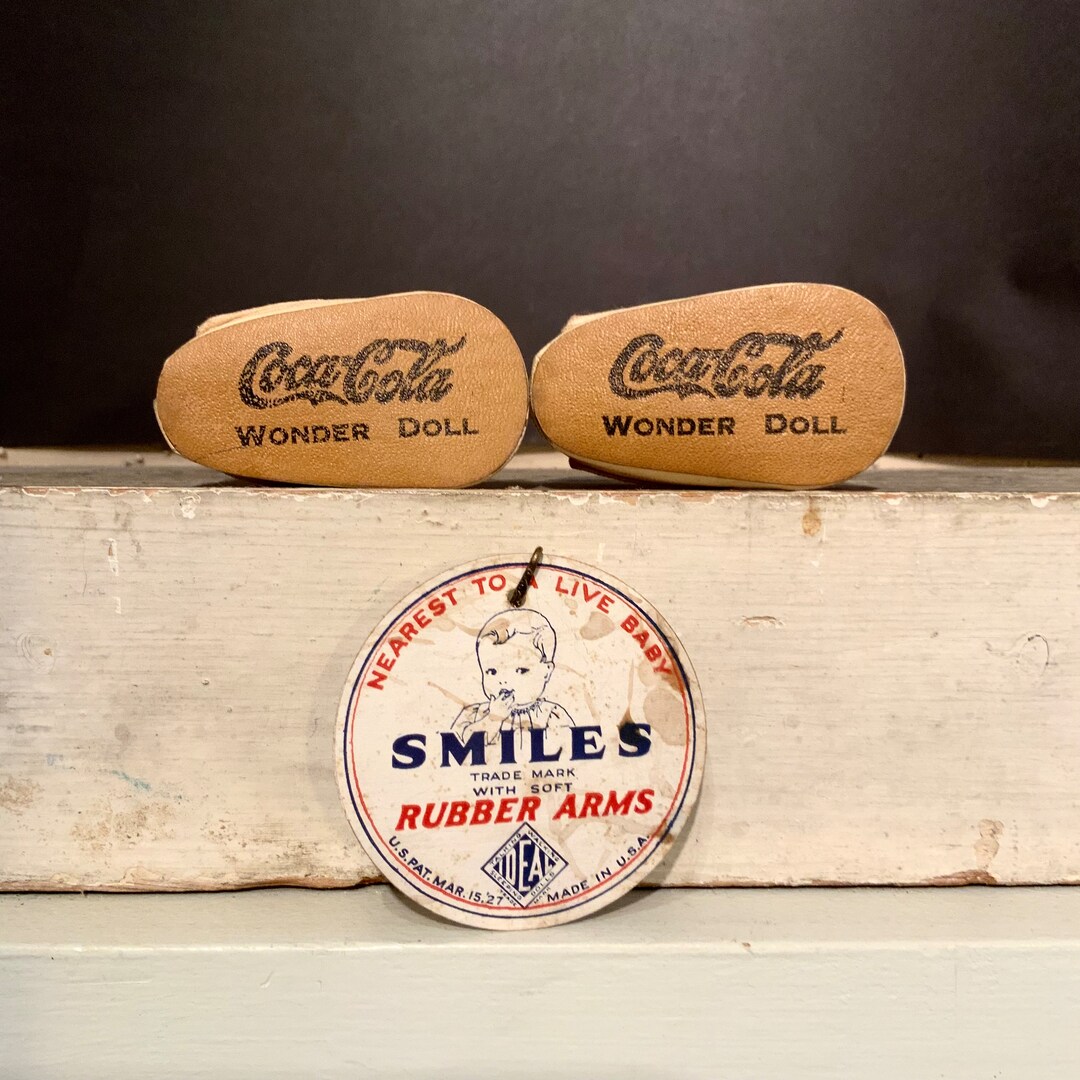 Rare Coca-cola Doll, Ideal Wonder Doll “smiles” Shoes and Tag, Ca ...
