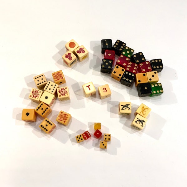 Antique Dice - Etsy