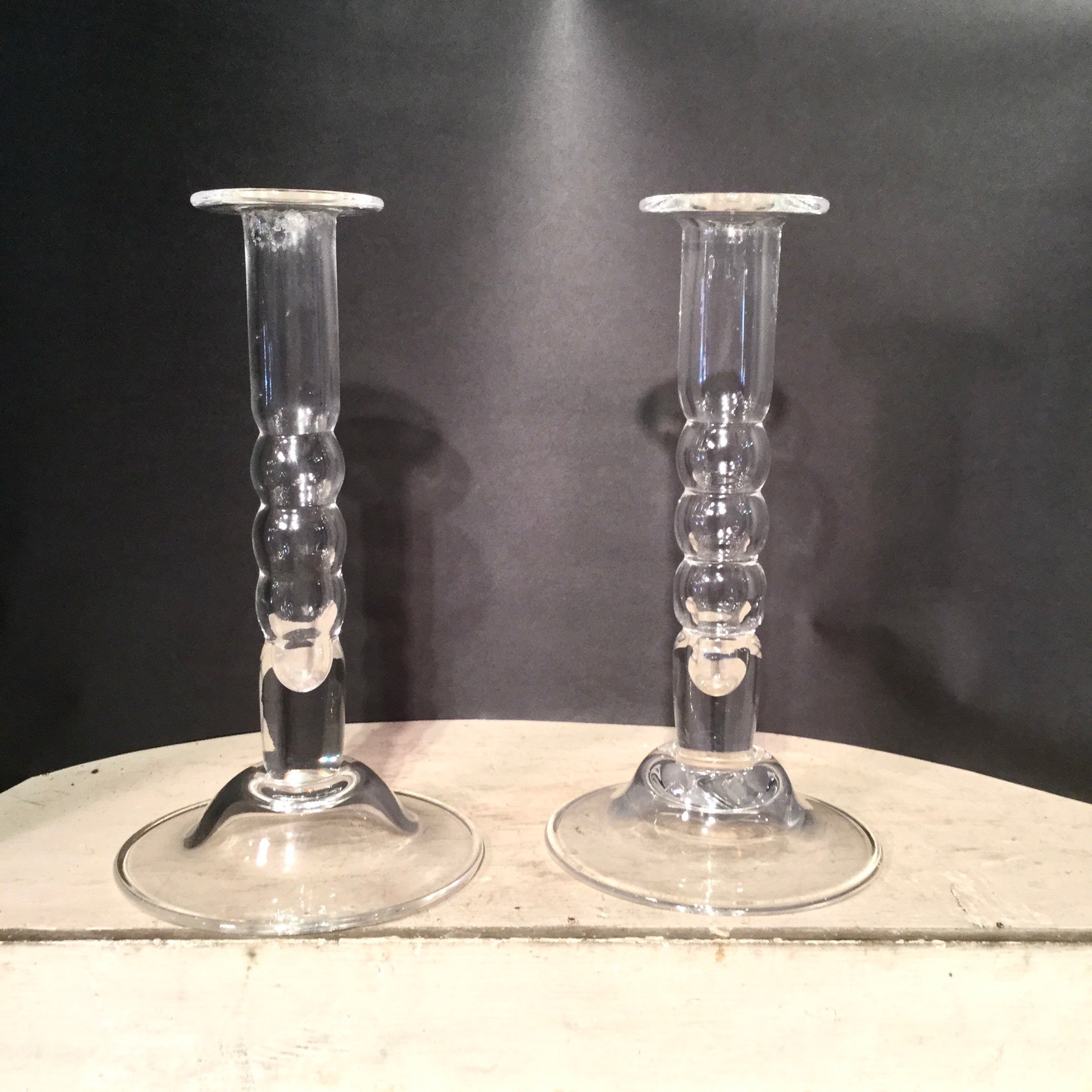 Steuben Candlesticks Colonial Candlesticks Designed by | Etsy