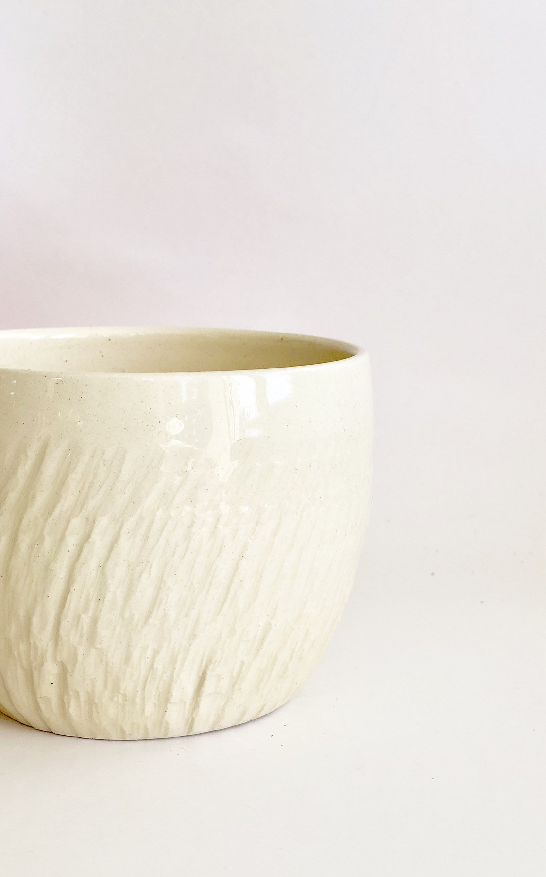 Mini White Planter Pot, Creamy White Planter, White Pot, Off White ...