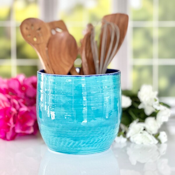 Utensil Crock - Etsy