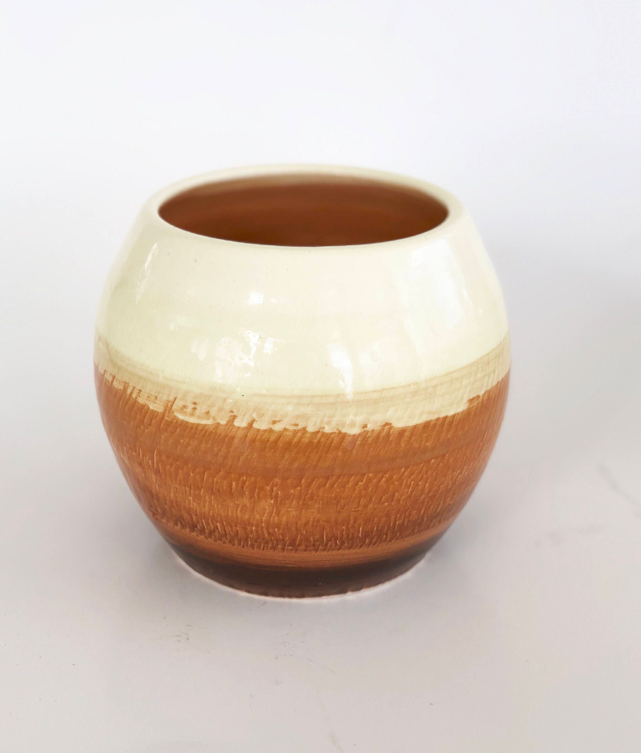 Tan Planter, Earth Toned Planter, Desert Planter, Southwest Planter ...