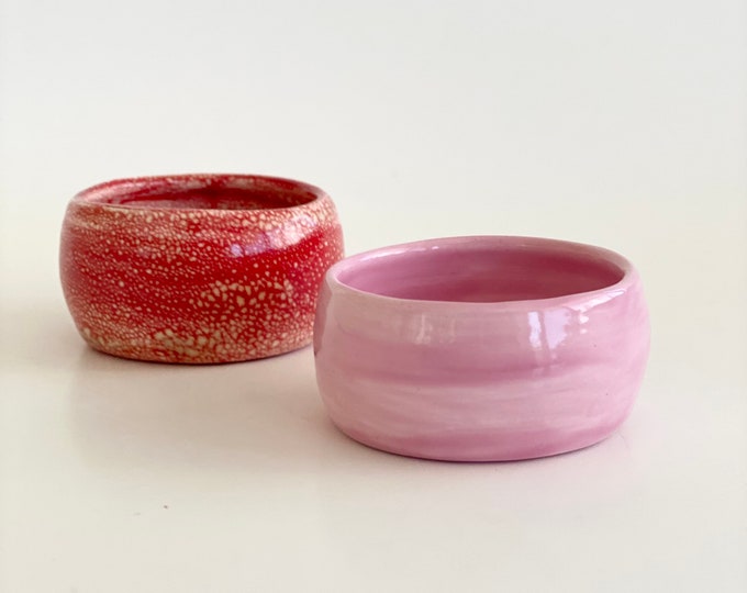 Mini Bowl, Tiny Bowl, Mini Salt Pot, Trinket Bowl, Mini Ceramic Bowl ...