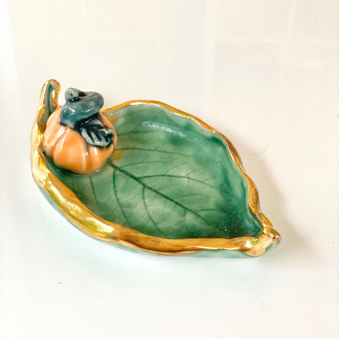 Pumpkin Spoon Rest Tea Bag Holder Tea Bag Rest Coffee Spoon Rest for ...