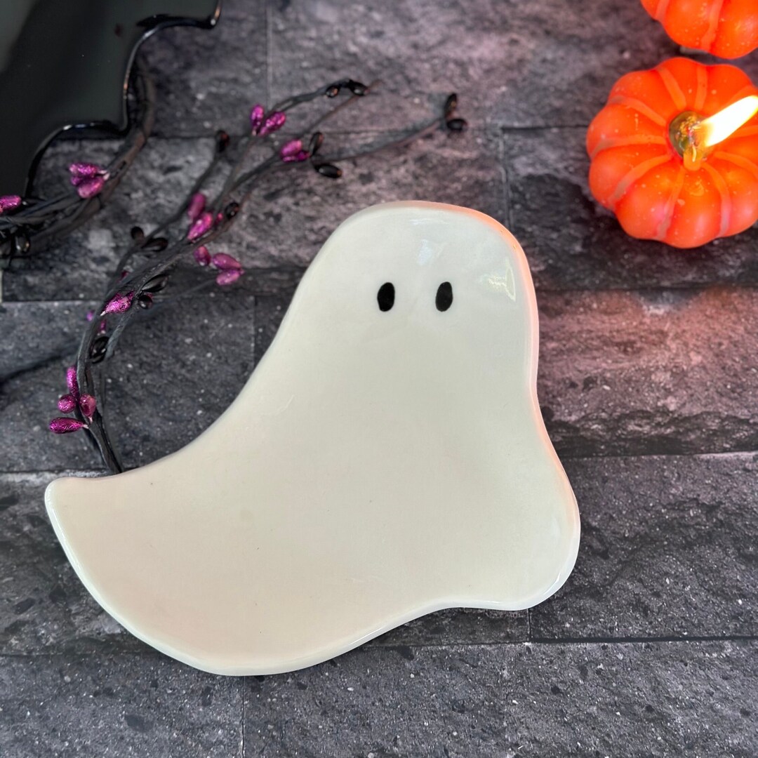 Halloween Ghost Spatula Rest Halloween Kitchen Decor Goth Kitchen Ghost ...