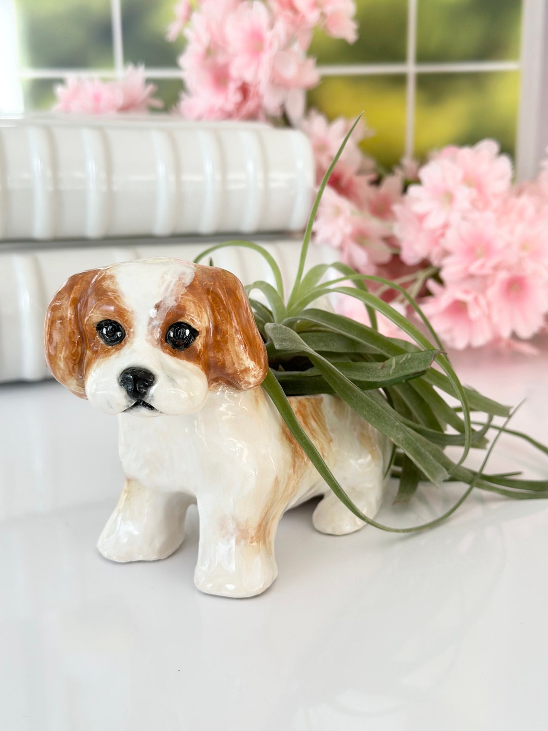 King Charles Spaniel Dog Air Planter Spaniel Lover Gift Air Planter ...