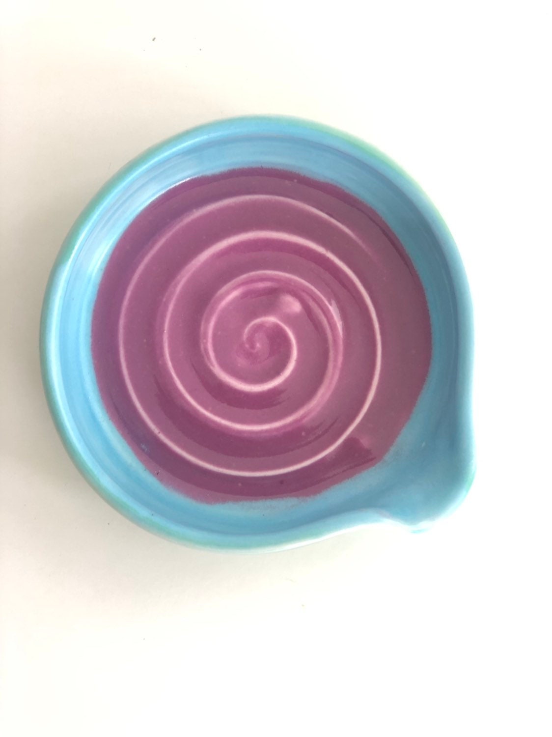 Porcelain Spoon Rest, Foodie Gift, Spatula Rest for Stove, Handmade ...