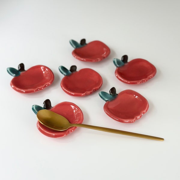 Apple Spoon Rest - Etsy