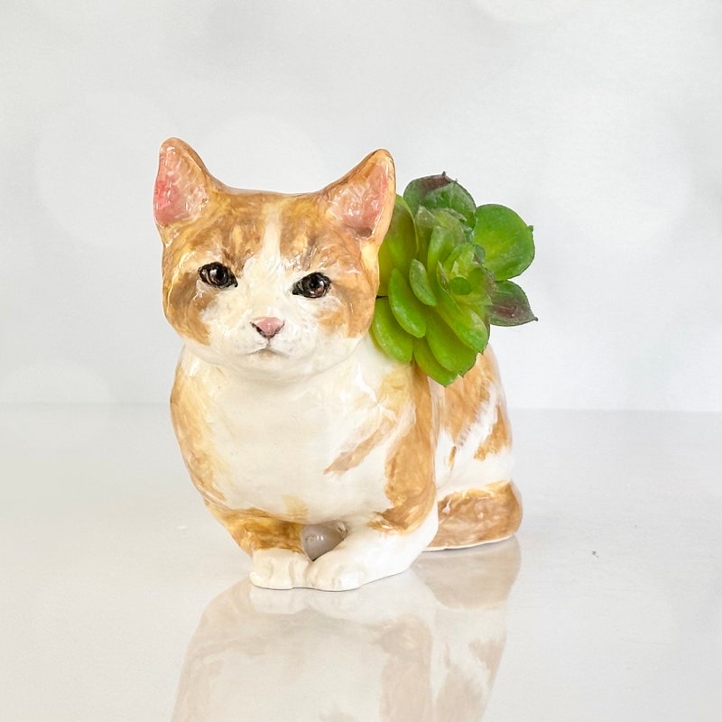 Cat Planter - Etsy