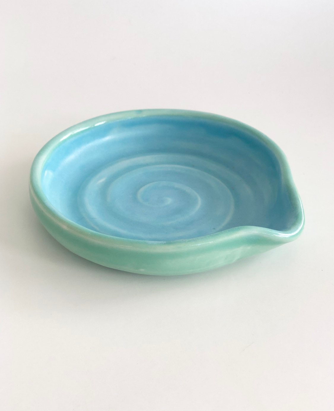 Porcelain Spoon Rest, Foodie Gift, Spatula Rest for Stove, Handmade ...