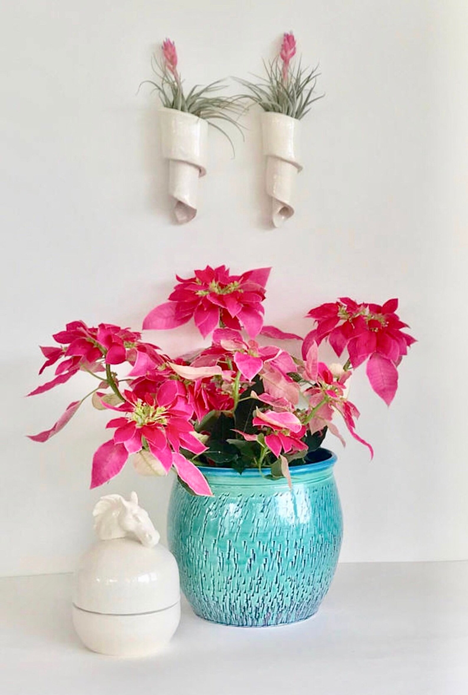 White Air Planter Air Planter Hanging Air Planter Air | Etsy