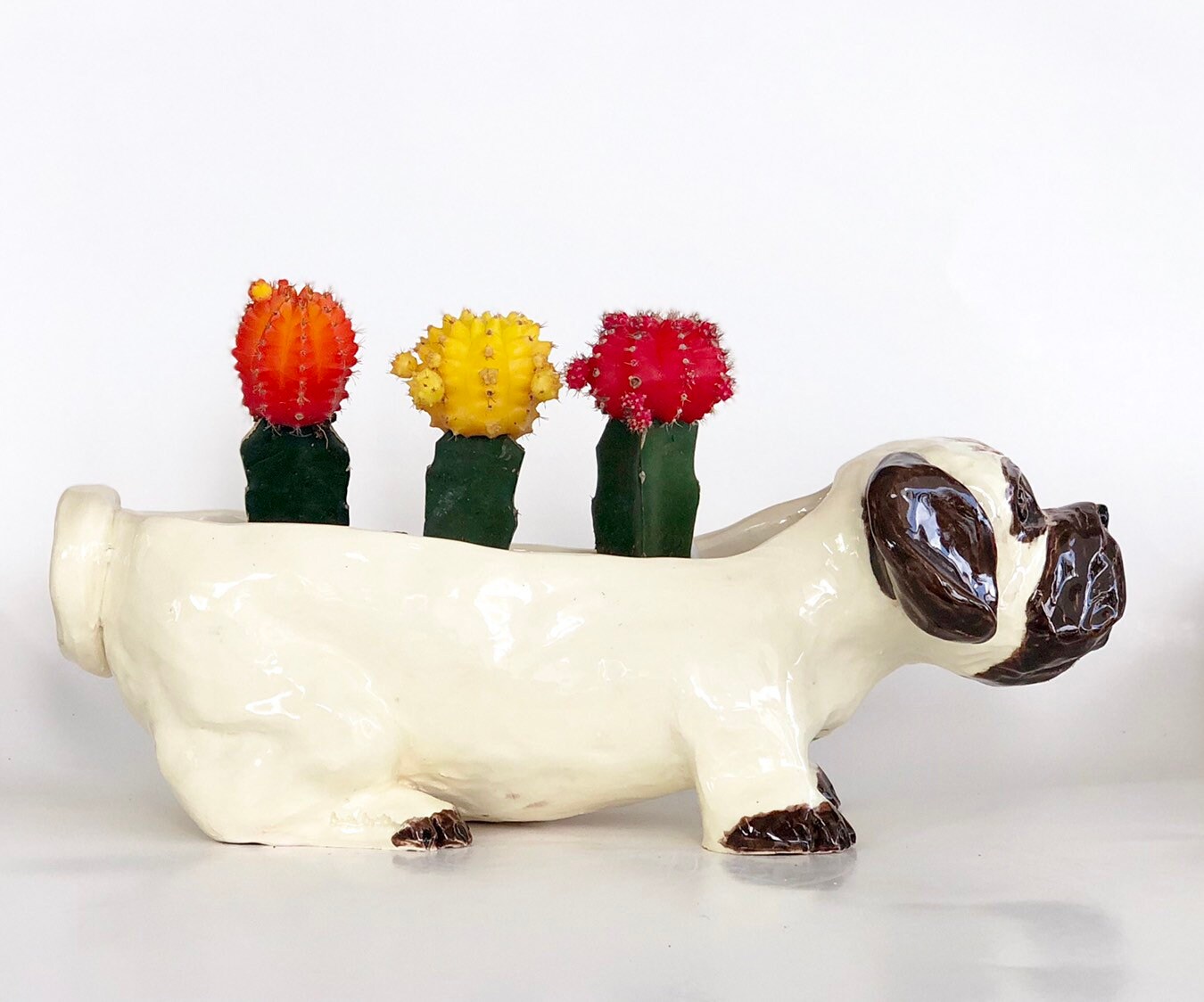 Pug Succulent Pot, Pug Succulent Planter, Pug Pot, Pug Lover Gift ...