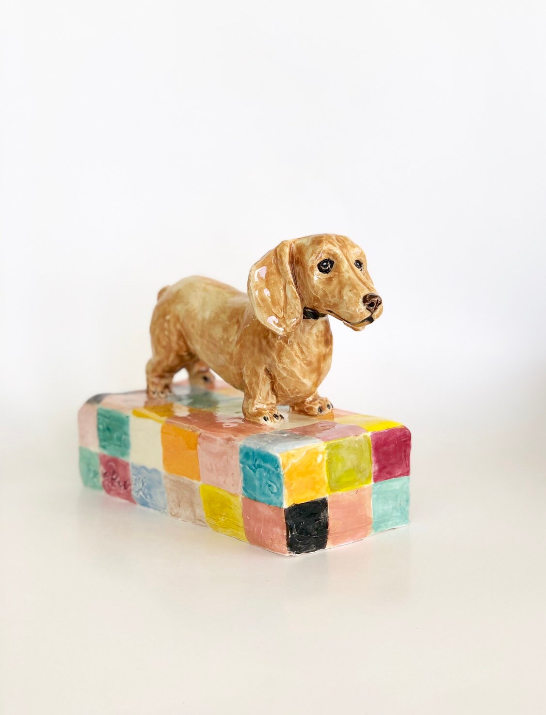 Dachshund Paperweight, Dachshund Art, Dachshund Statue, Dachshund ...