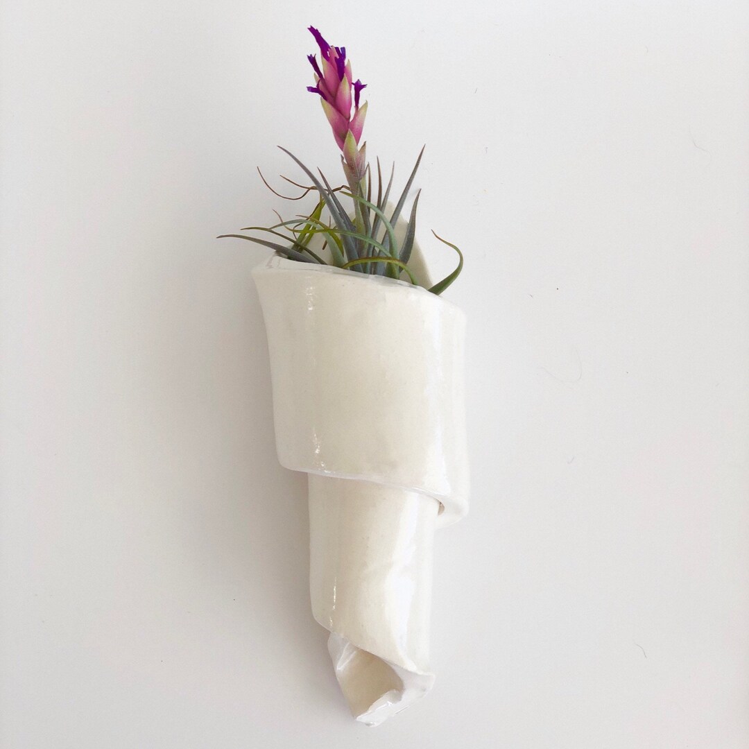 White Air Planter Air Planter Hanging Air Planter Air Planter for Wall ...