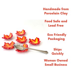 Fall Spoon Rest Autumn Kitchen Decor Fall Leaf Decor Teacher Gift ...