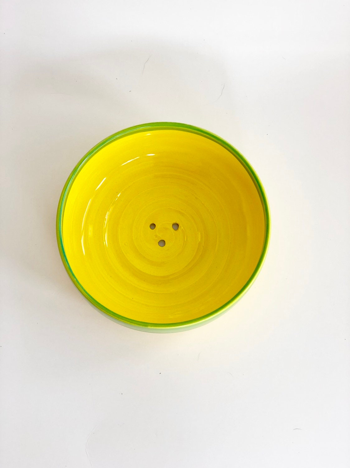 Bright Yellow Planter, Boho Planter, Boho Style Pot, Yellow Green ...