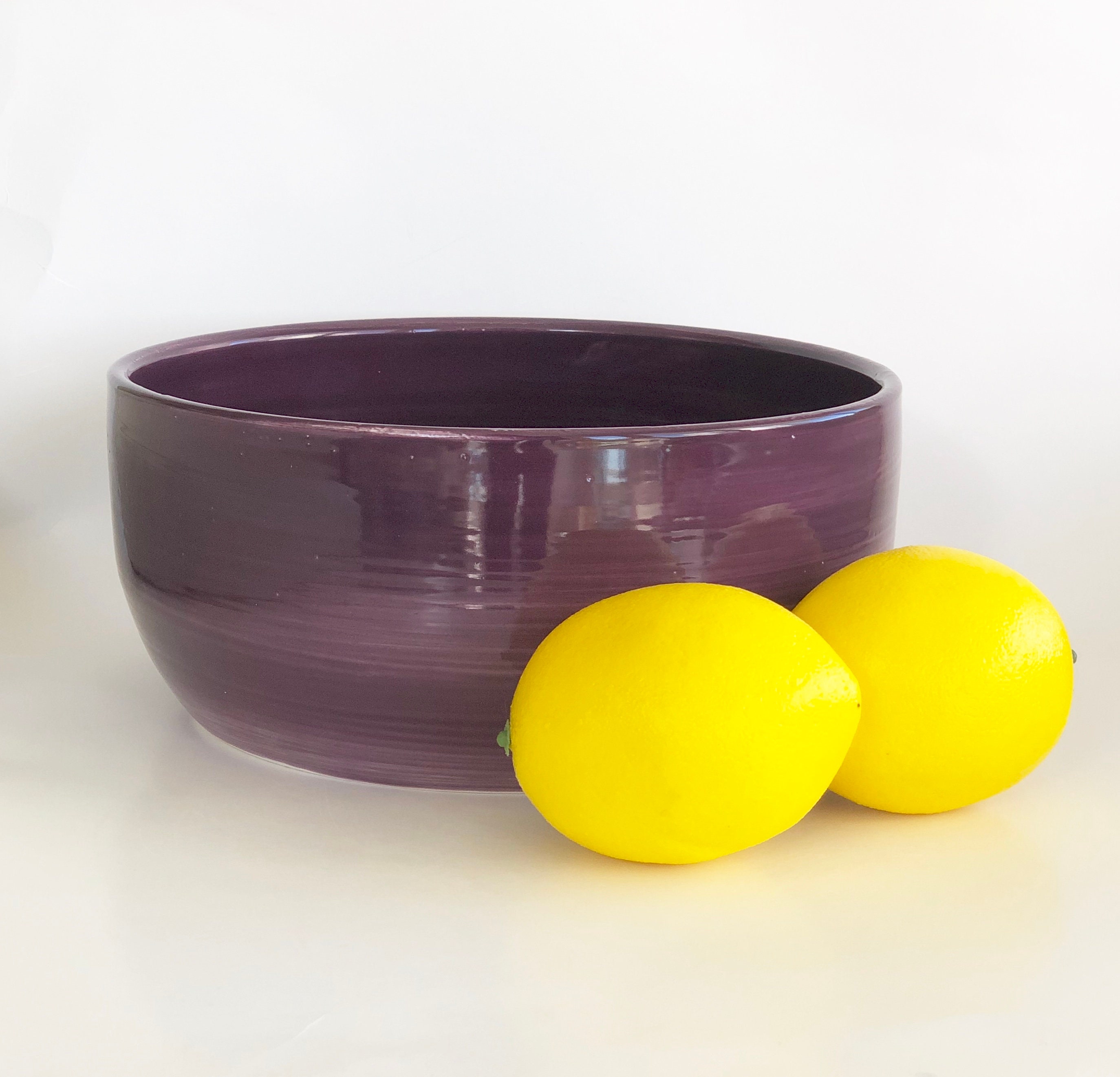 Large Bowl, Party Bowl, Ceramic Bowl, Chips Bowl, Large Serving Bowl ...