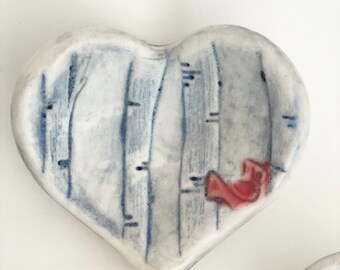 Cardinal Spoon Rest - Etsy