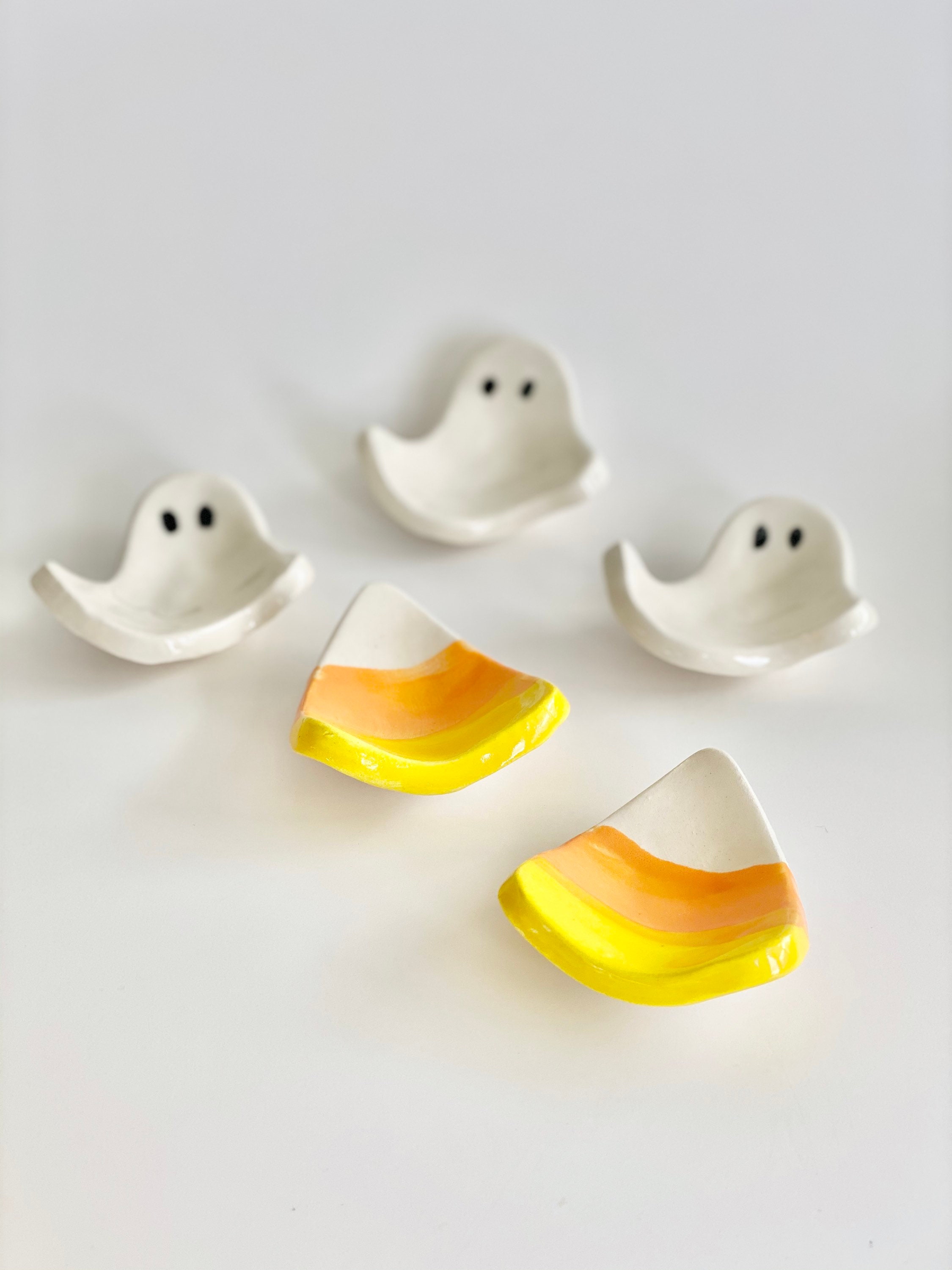 Halloween Spoon Rest, Spoon Rest, Ceramic Ghost, Ghost Spoon Rest ...