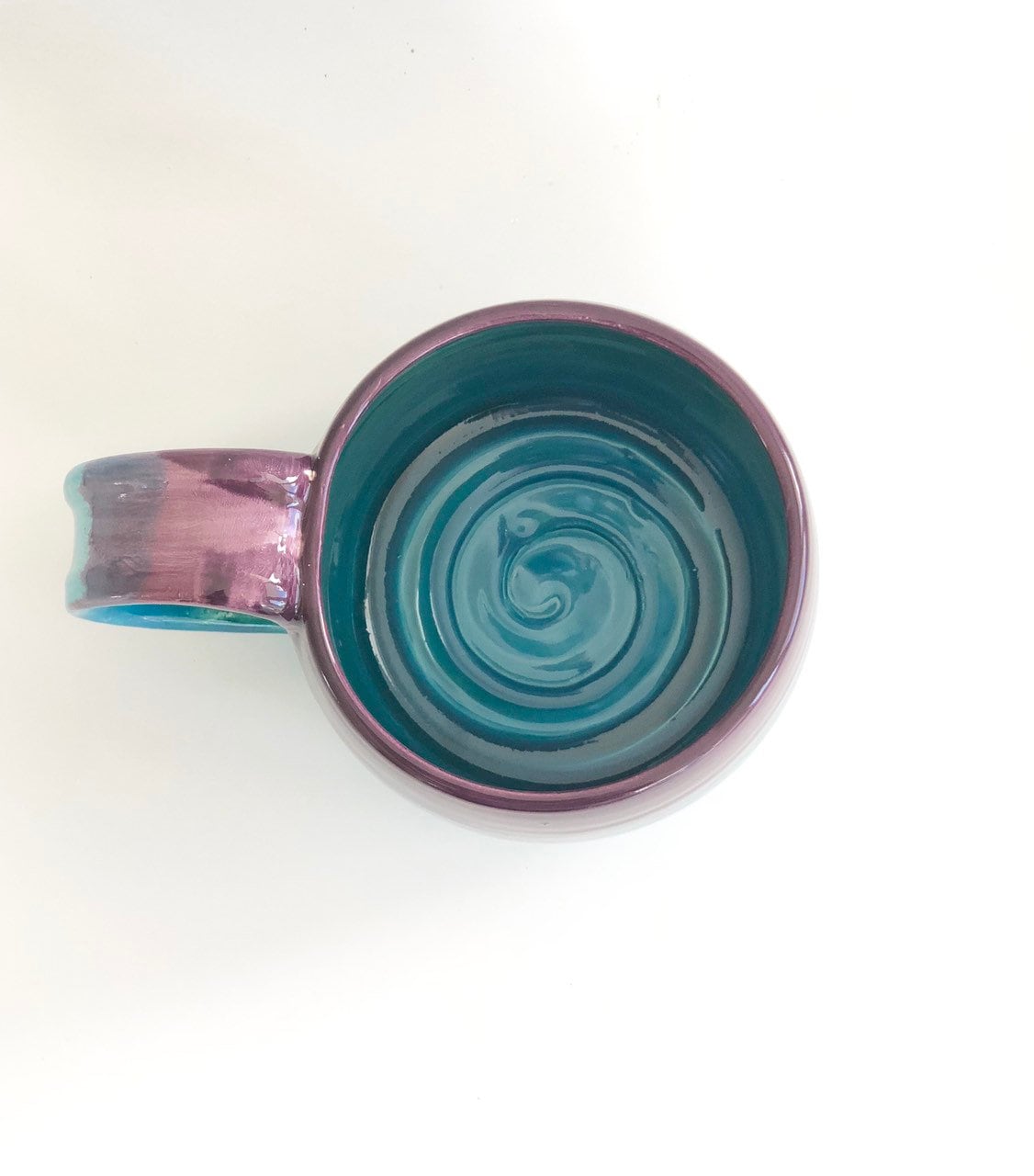 Rainbow Mug, Coffee Mug, Handmade Mug, Pottery Mug, Rainbow Coffee Mug ...