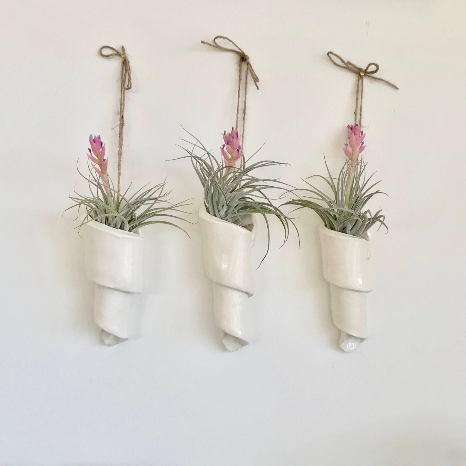 White Air Planter Air Planter Hanging Air Planter Air - Etsy